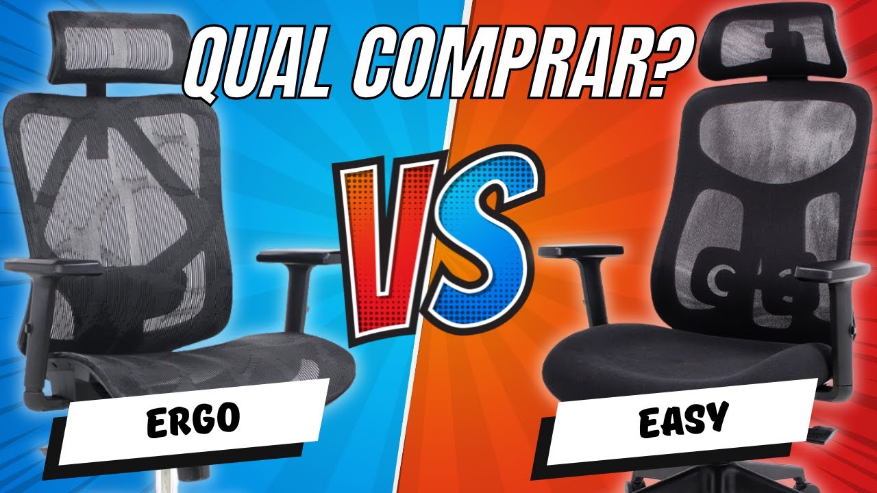 Dr. Office Ergo vs Easy: Qual Cadeira Vale Mais a Pena? Comparativo ...