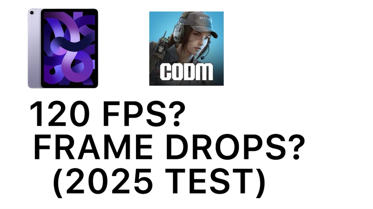 IPAD AIR 5 CODM MP GAMEPLAY TEST 2025 - YouTube