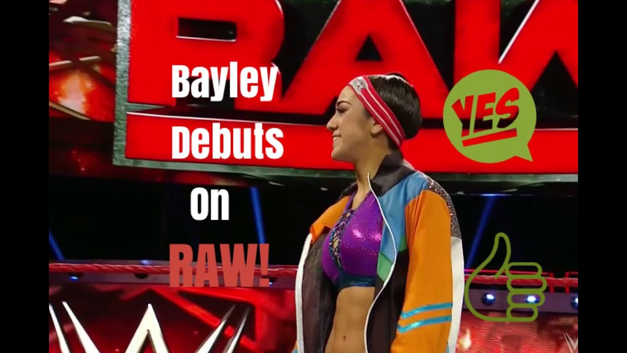 WWE RAW REACTIONS: BAYLEY MAKES HER OFFICIAL DEBUT! - YouTube