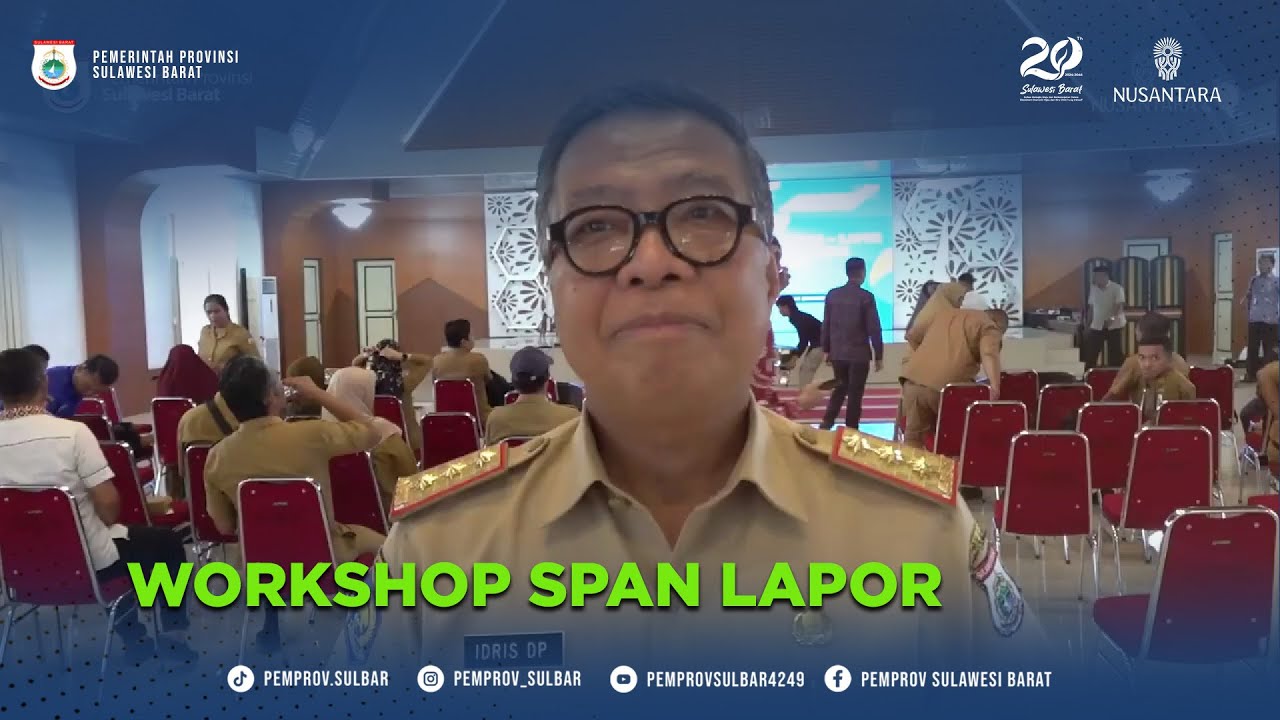 Workshop Span Lapor - YouTube
