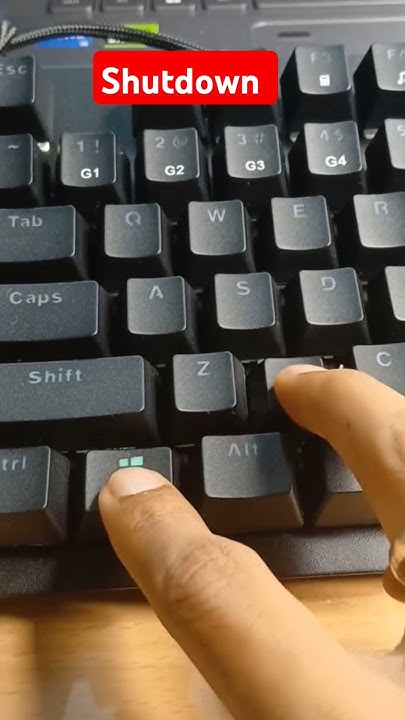 Shutdown Button in 10 sec Computer #keyboard #shortkey #tricks #shorts #viralvideo #computer ...