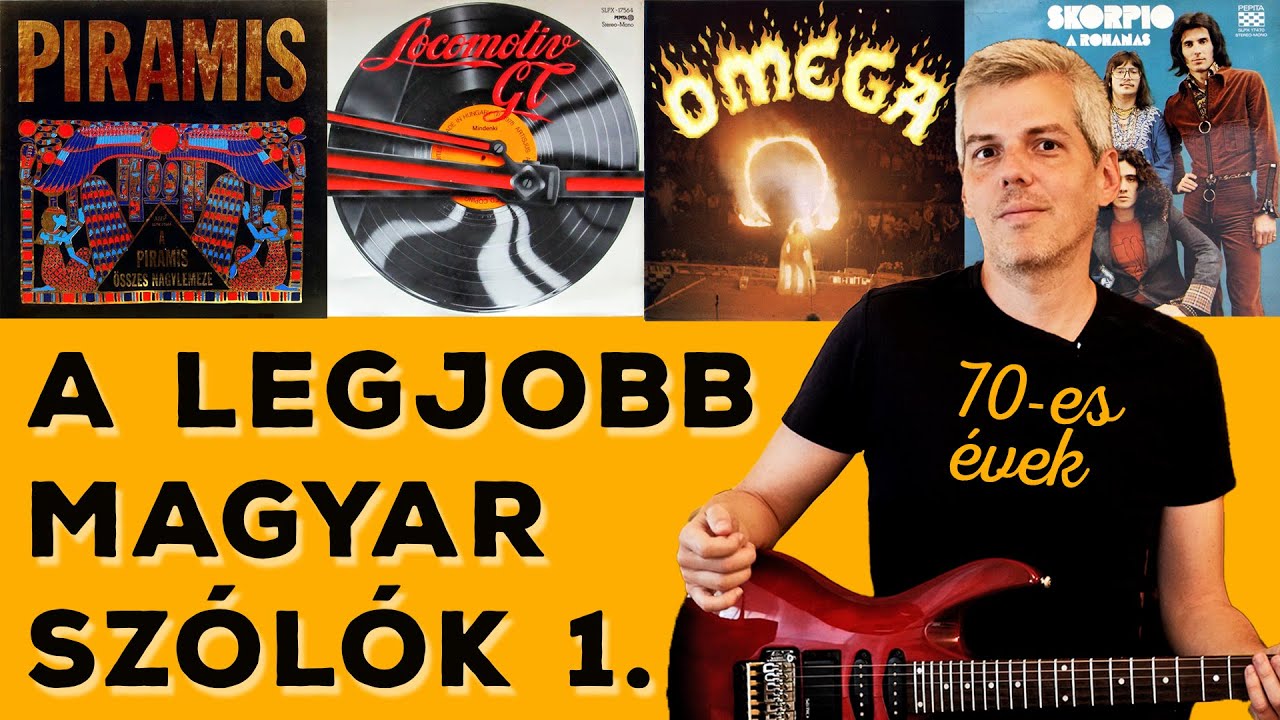 A legjobb magyar gitárszólók 1. (70-es évek) | Szólómánia S05E01 - YouTube