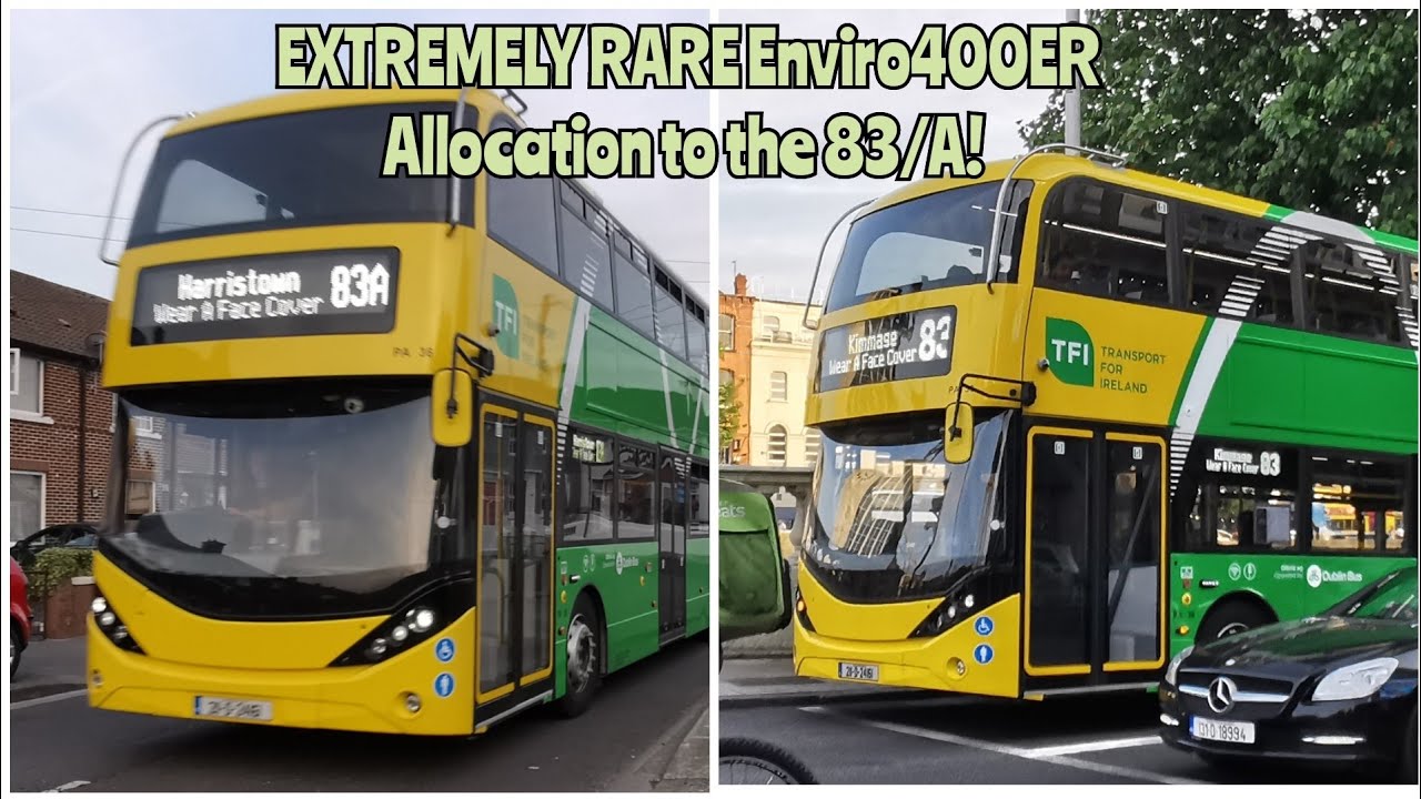 EXTREMELY RARE ALLOCATION Dublin Bus Enviro400ER PA 36 On The Route extremely-rare-allocation-dublin-bus-enviro400er-pa-36-on-the-route