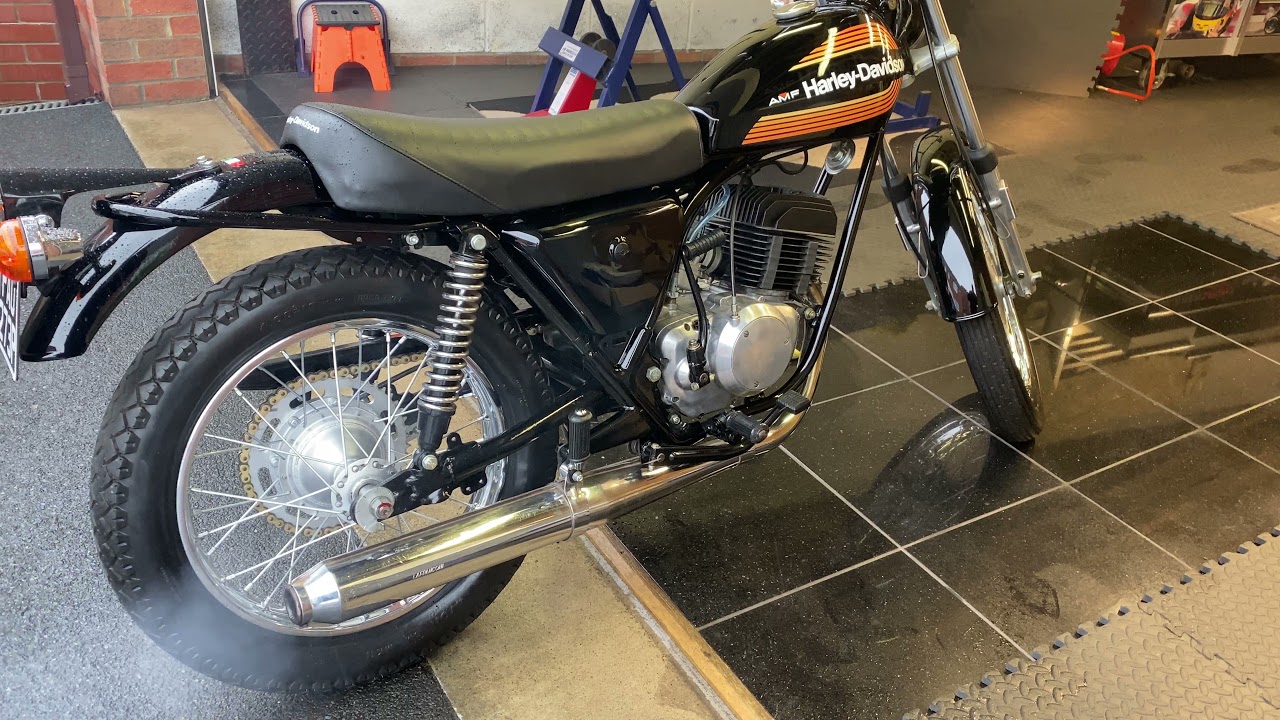 Harley Davidson SS250 1976 (2021) - YouTube