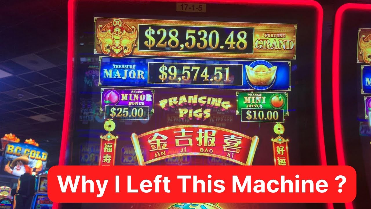 Why I Left This Machine Without 6 Coin Bonus? Prancing Pigs Slot ...