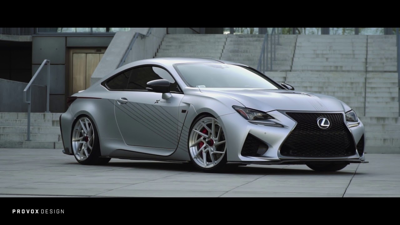 FINAL RESULT of LEXUS RC-F Custom Made by Provox Design - YouTube