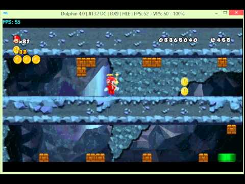 NSMBU/NSLU tileset and custom level - YouTube