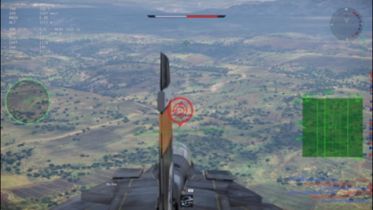 War Thunder PS5 Air Realistic Tornado IDS WTD61 Bombing Bases Gameplay ...