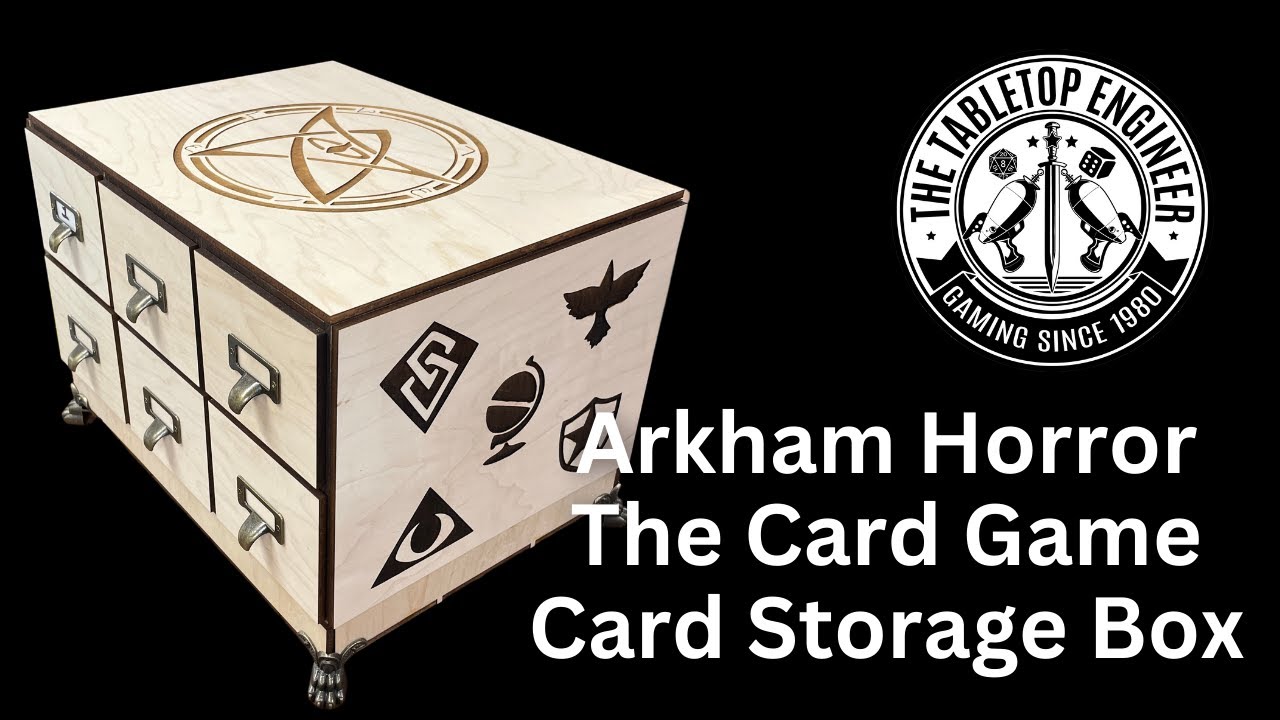 Arkham Horror Card Game Storage Box - YouTube