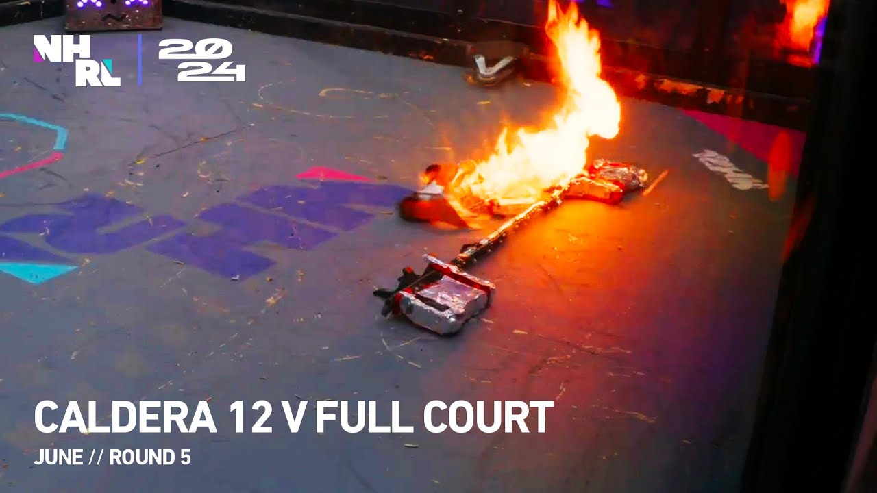 NHRL 2024 June, 12lb Quarter-Final: Caldera 12 v Full Court - YouTube