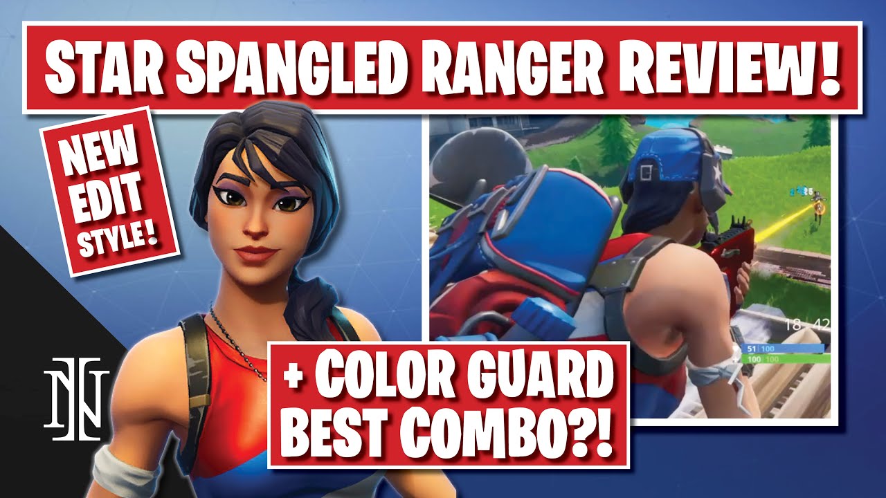 STAR SPANGLED RANGER + COLOR GUARD Review | BEST COMBO | In Game ...