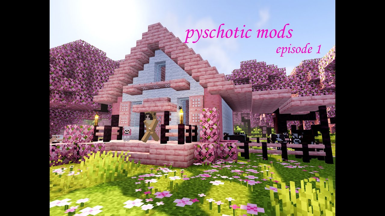 the start of somthing great (pyschotic mod pack) - YouTube