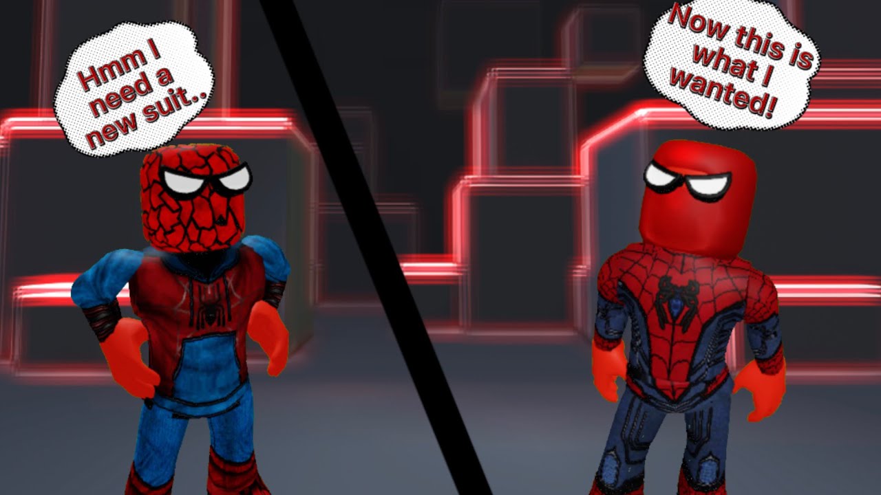 How to make Marvel’s Avengers Spider Man Suits? (Roblox Custom Avatar ...