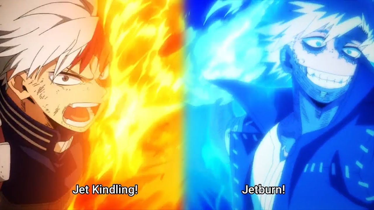 Dabi Vs Todoroki Final Battle | My Hero Academia Season 6 Episode 13 僕の ...