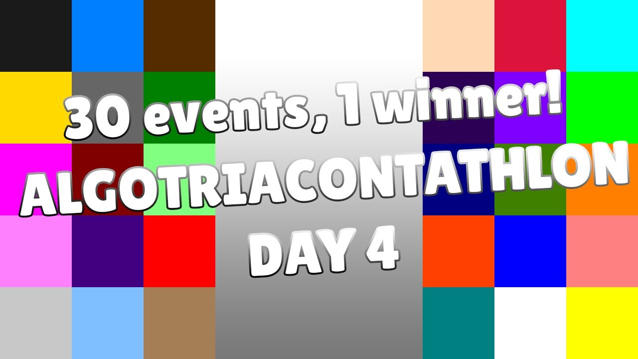Algotriacontathlon Day 4 - YouTube