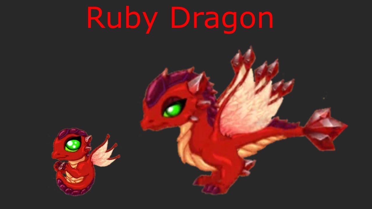 How to Breed the Ruby Dragon (Dragonvale) - YouTube