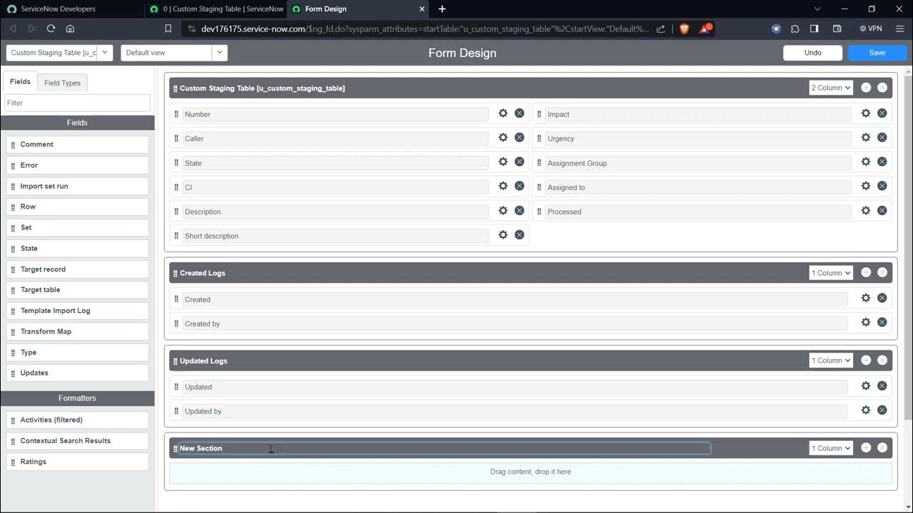 Configure Form Design | Form Layout and Design | ServiceNow - YouTube