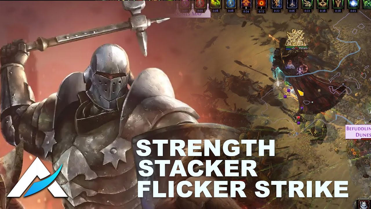 Strength Stacker Flicker Strike Jugg T17 Map Showcase - YouTube