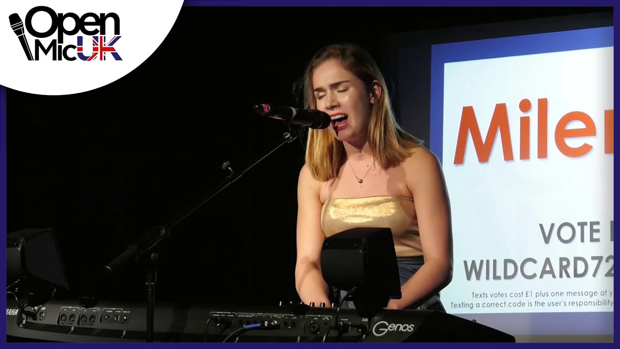 MILENA K at Camden Open Mic UK Music competition - YouTube