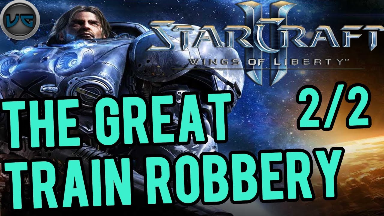 StarCraft 2 The Great Train Robbery (Tarsonis) Walkthrough w/Commentary ...