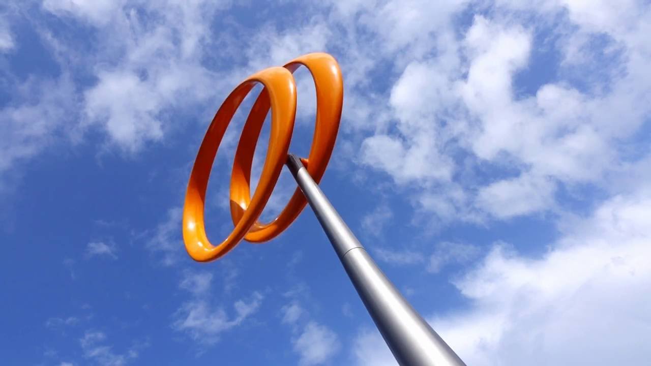 OPTO Kinetic Wind Art by Phil Price - YouTube