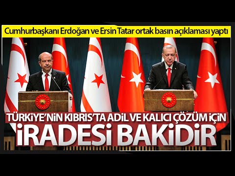 Cumhurbaşkanı Erdoğan 'Türkiye'nin Kıbrıs'ta Adil Ve Kalıcı Çözüm İçin İradesi Bakidir'