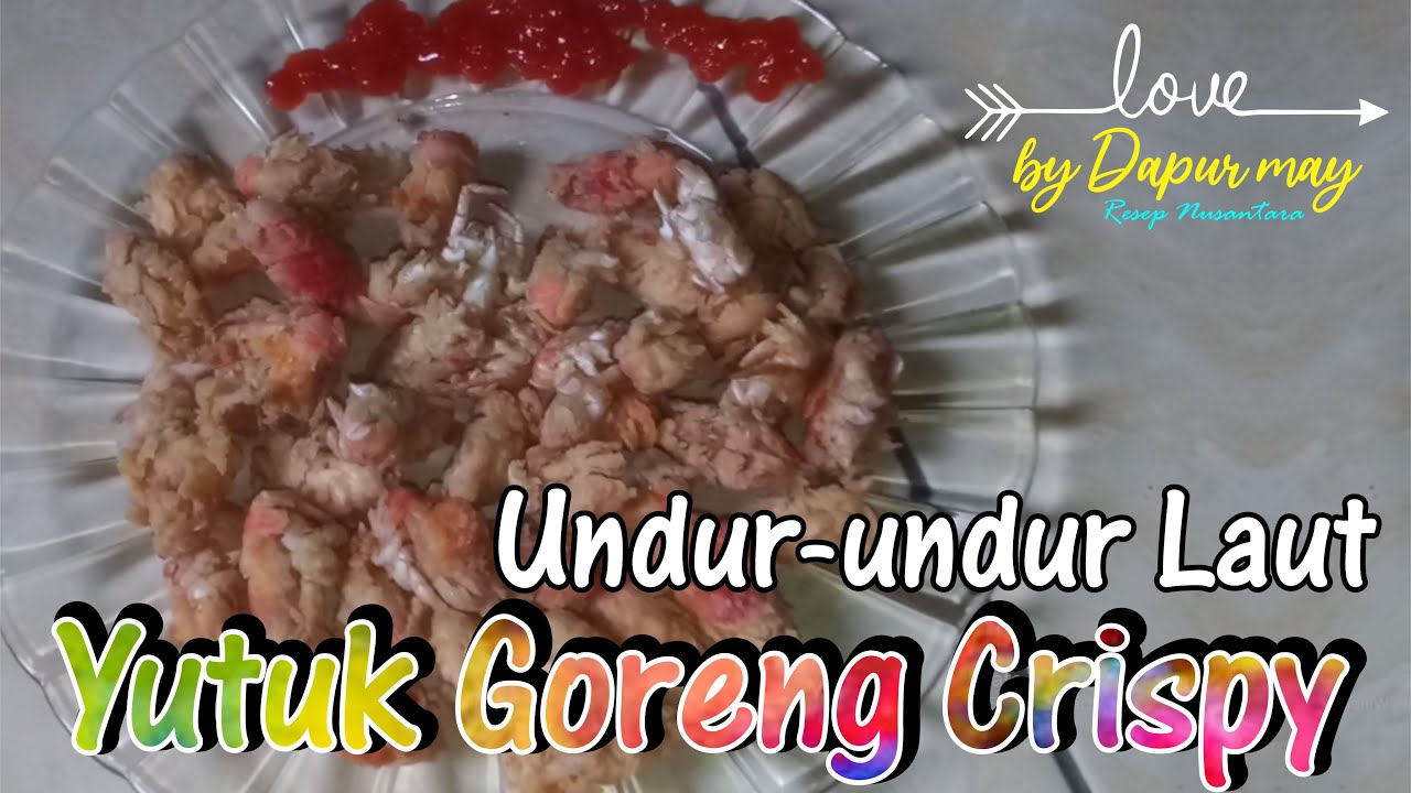 Yutuk (Undur Undur Laut) Goreng Crispy - YouTube