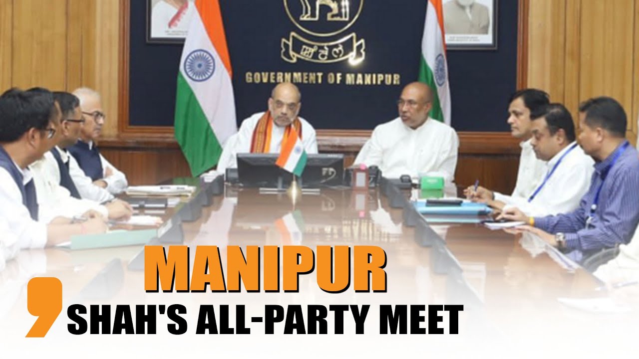 Manipur All-Party Meet | Separate Administration | News9 - YouTube