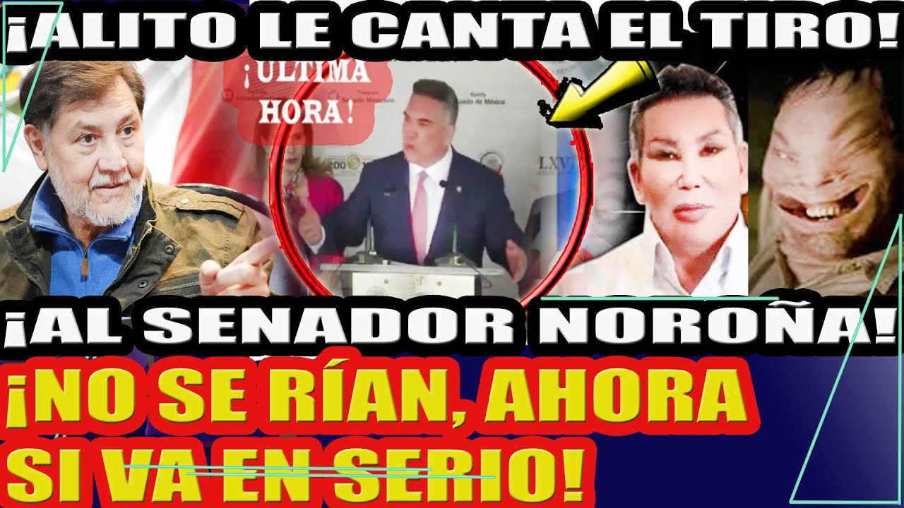 ¡AHORA SI VA EN SERIO! ALITO MORENO LE CANTA EL TIRO AL SENADOR NOROÑA ...