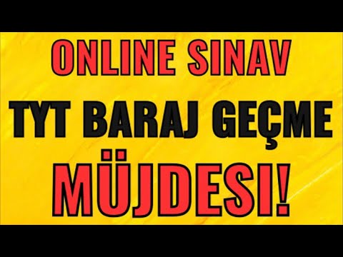 Açık Lise MÜJDELİ CANLI YAYIN!! Tyt-Ayt Online Sınav!
