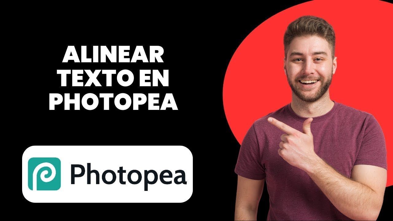 Cómo Alinear Texto en Photopea Guía Paso a Paso Tutorial de Photopea ...