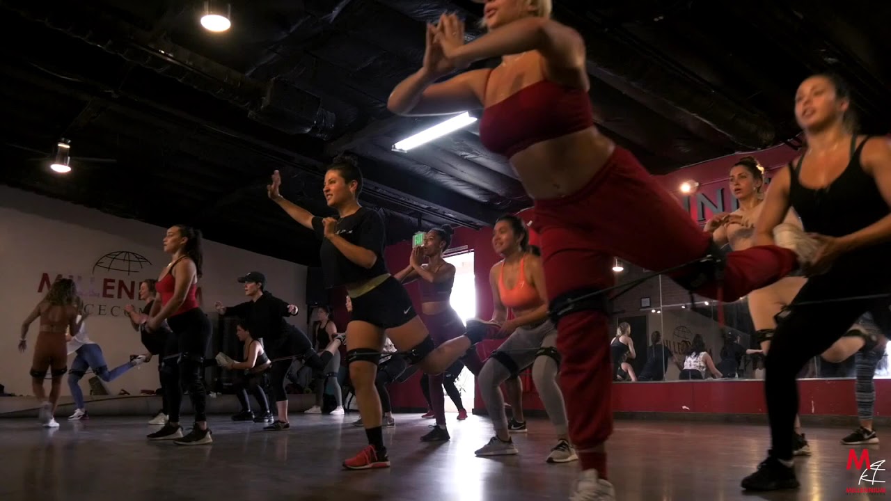 Booty Bake Fitness @ Millennium Dance Complex - YouTube