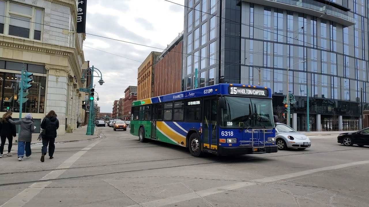 MCTS 2024 Gillig Advantage Low Floor 40' 6318 on Route 15 - YouTube