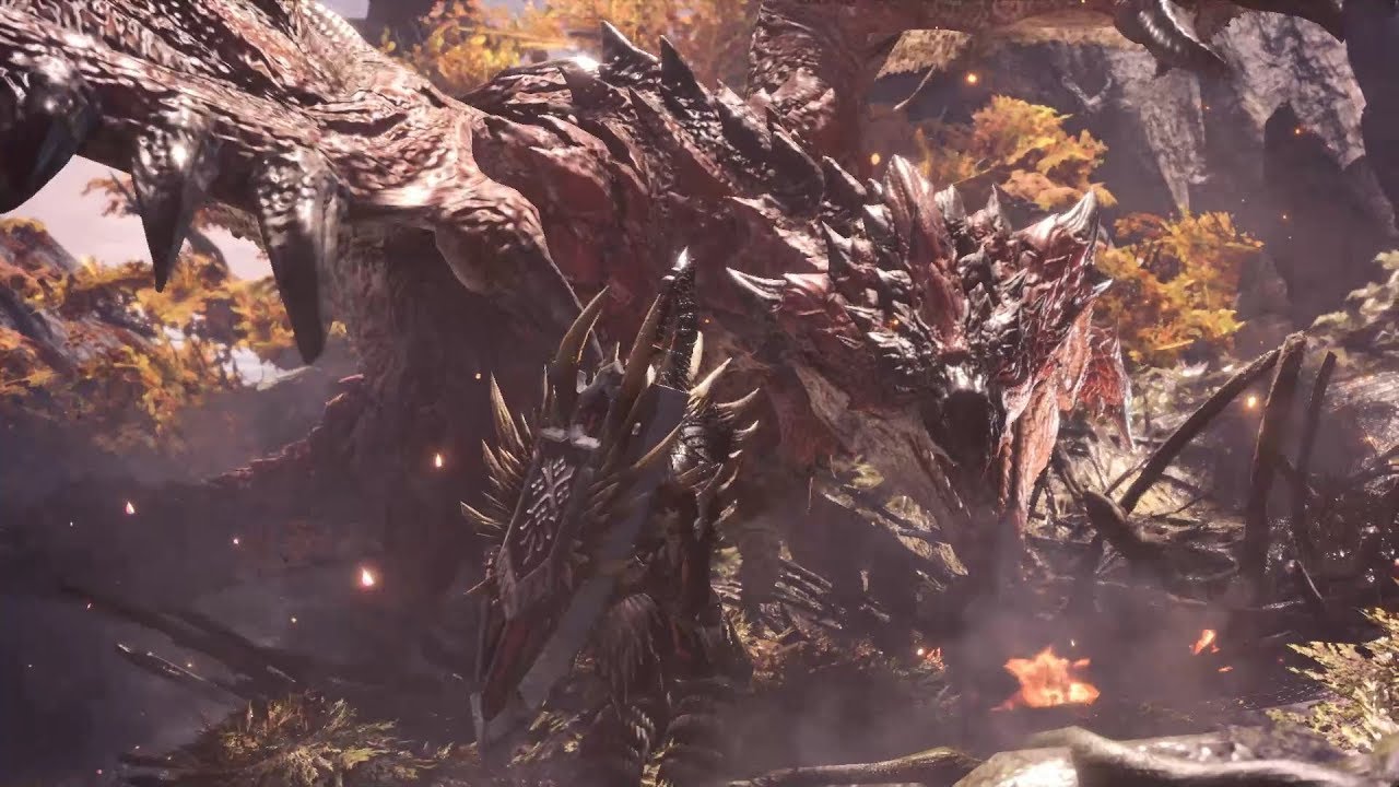 Monster hunter world | Rathalos ecology intro - YouTube