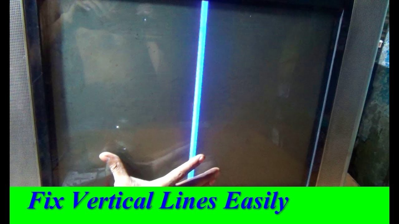 How To Repair Vertical Lines Of Color Television (Part 1) - Bengali ...