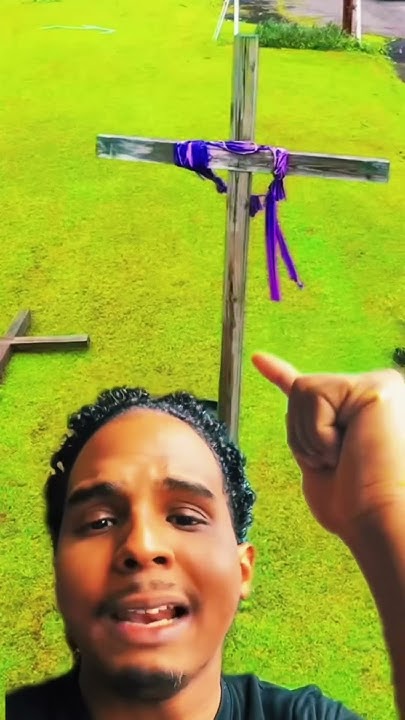 3 crosses but one survived the middle one!! 🔥 #video #Jesus #reels #viral #bible #2025 #shor ...