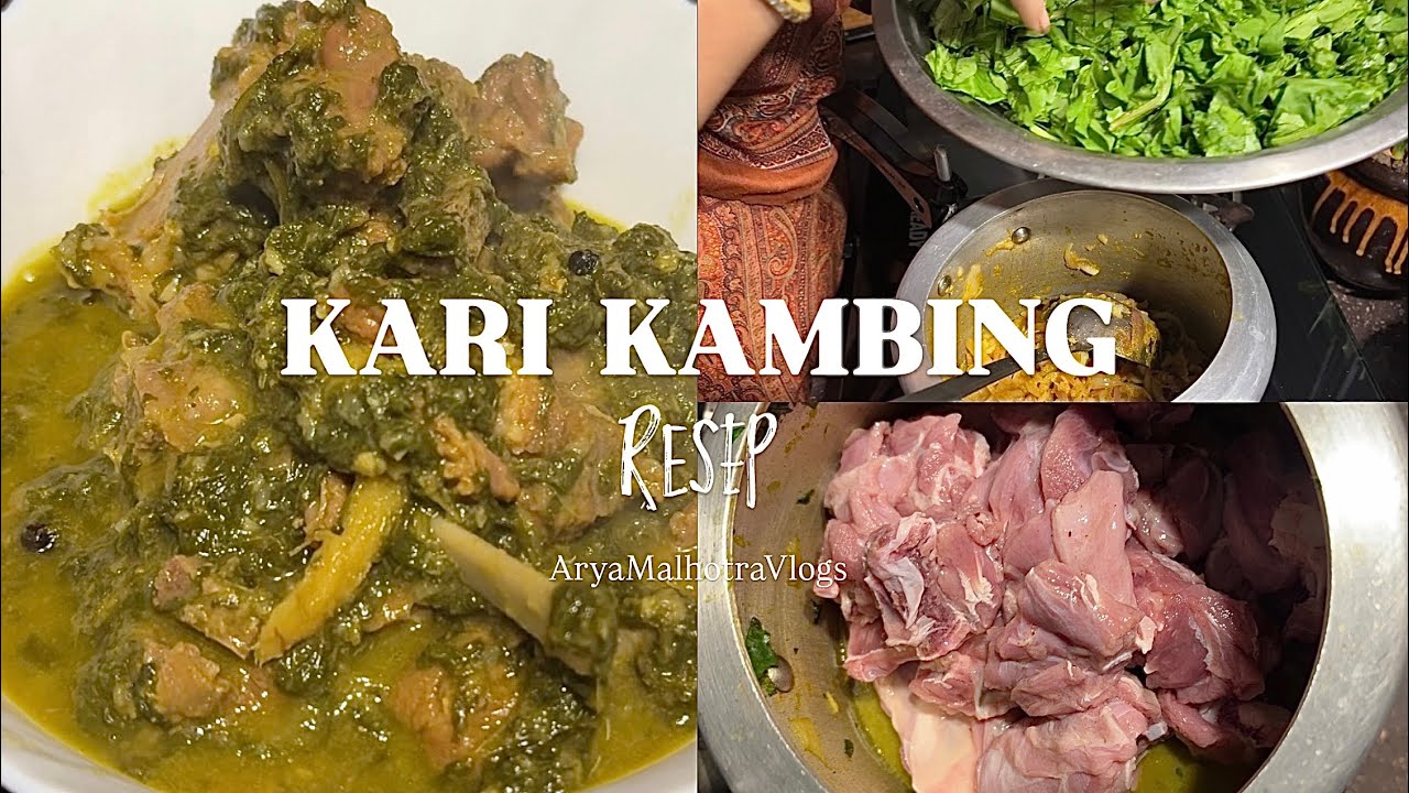 How to Make Indian Goat Curry (Kari Kambing) ‼️vlog masakan - YouTube