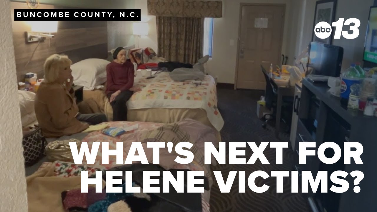 What's next for Helene victims staying in hotels? - YouTube