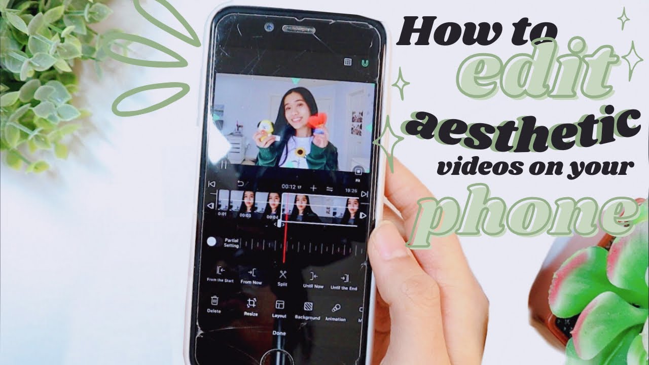 HOW TO EDIT AESTHETIC VIDEOS ON YOUR PHONE ★ - YouTube