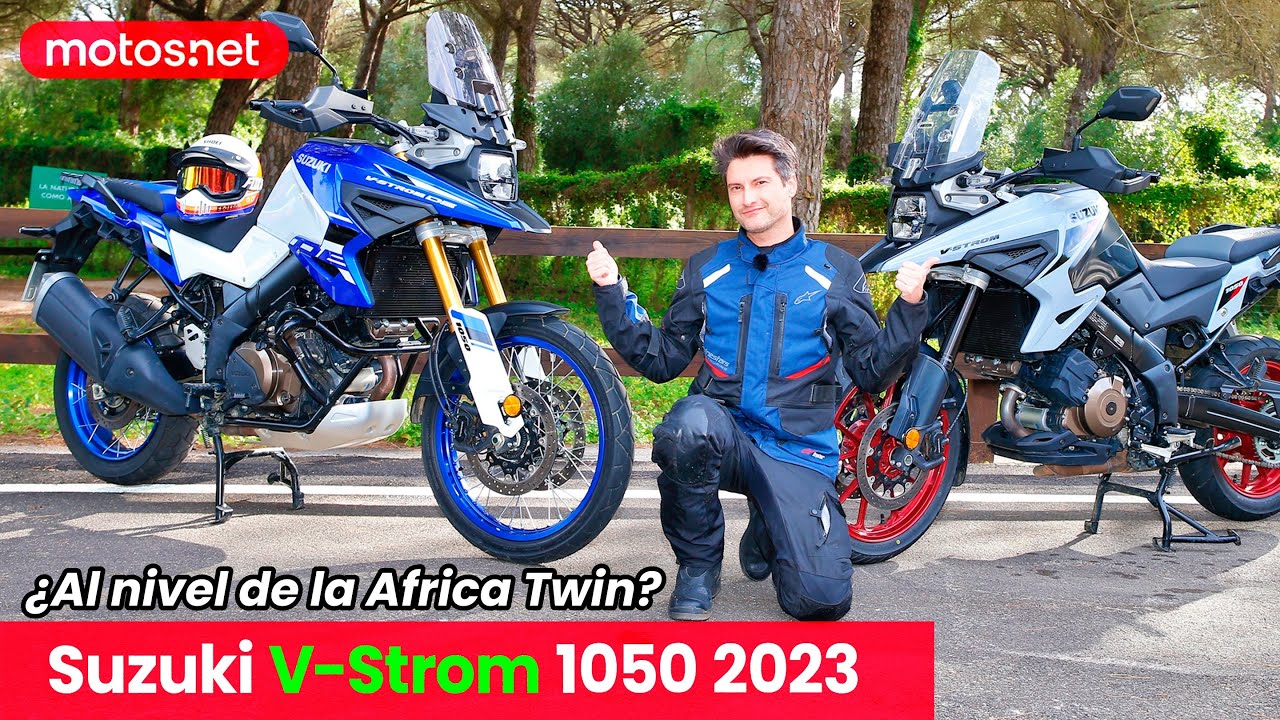 👉🏼 Suzuki V-Strom 1050 2023 / Presentación / Primer Test / Review 4K ...