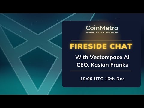 Fireside chat with Kasian Franks from Vectorspace AI (VXV) - YouTube