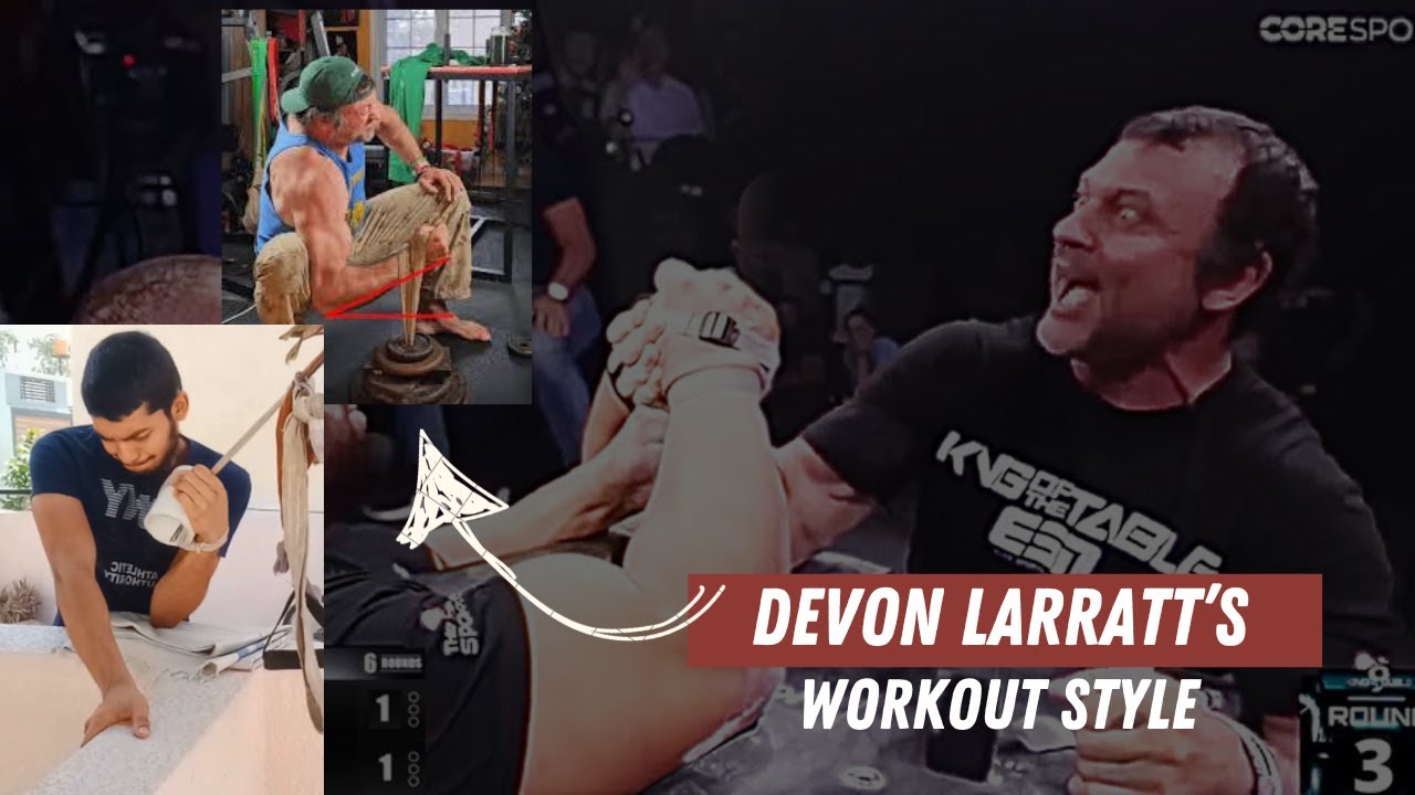 My Arm Wrestling Workout Routine - Devon Larratt's Style - YouTube