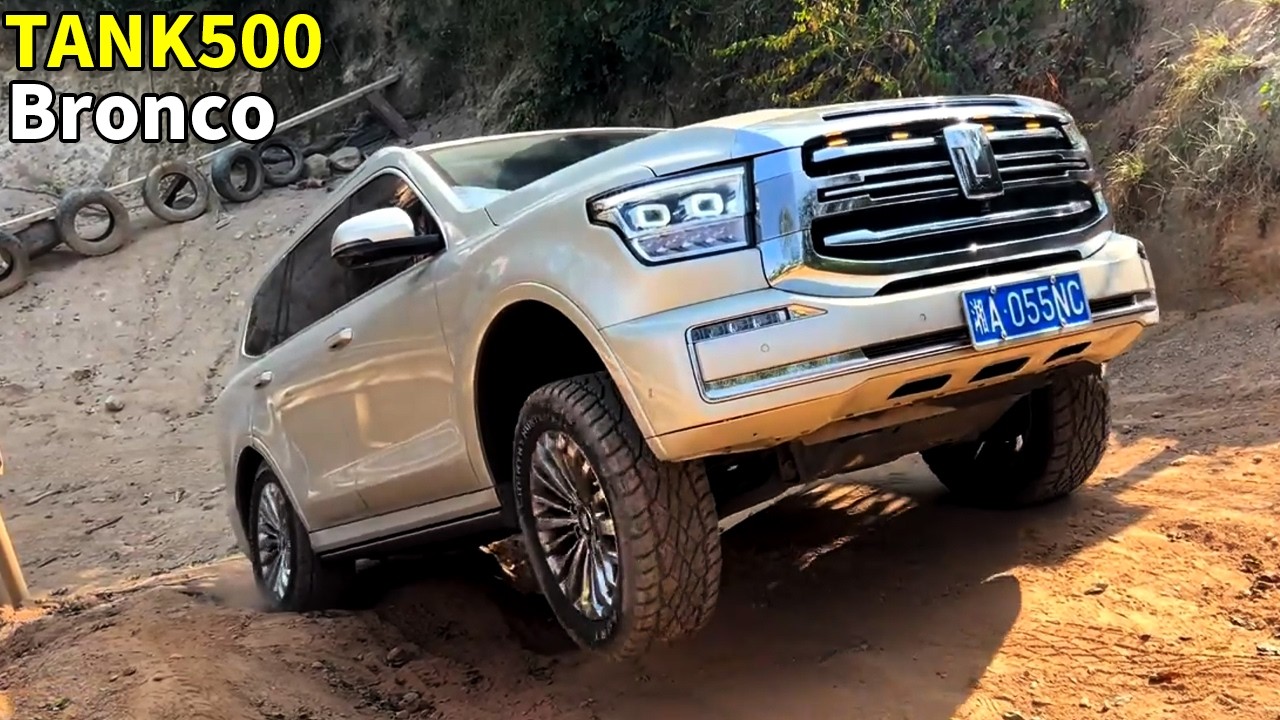 硬派SUV越野挑戰，TANK 500 VS 福特烈馬，BYD宋表現優異！#越野 #BYD #tank500 #ford #Bronco ...