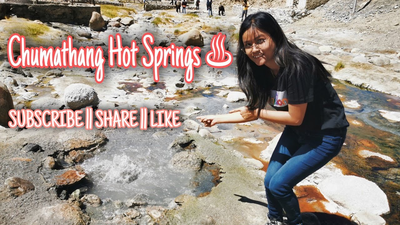 Chumathang Hot Springs - YouTube