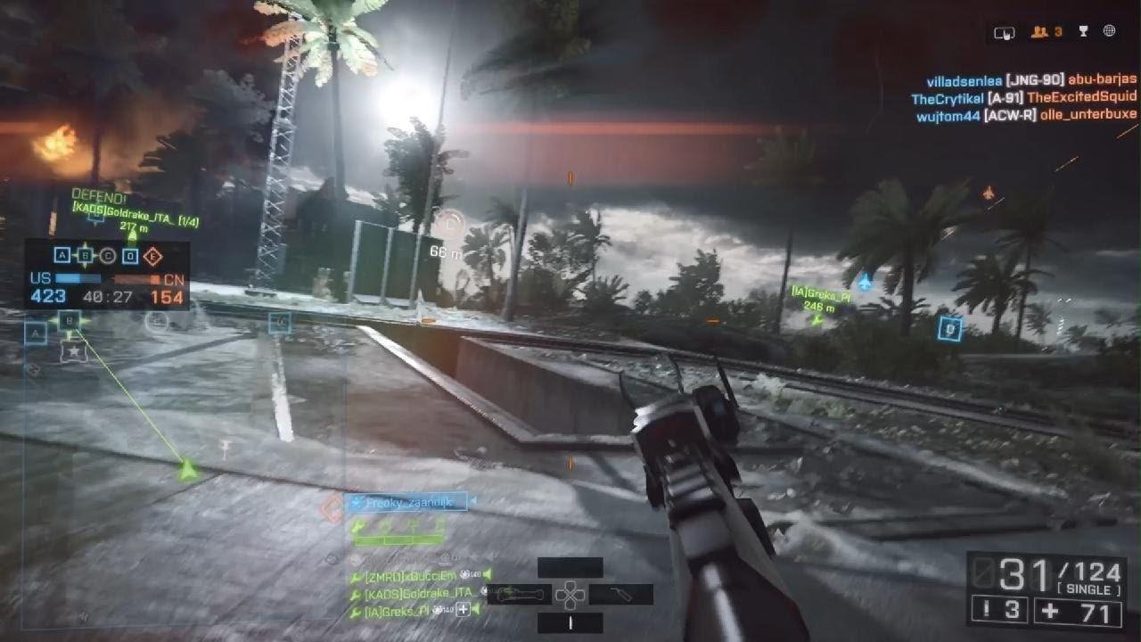 Battlefield 4 Locker ACW-R 61:12 destroying chaboy etc - YouTube
