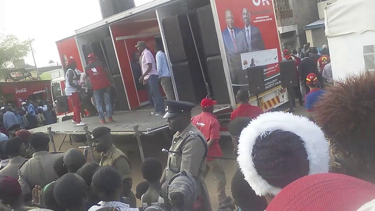 uhuru kenyatta at masii machakos county - YouTube