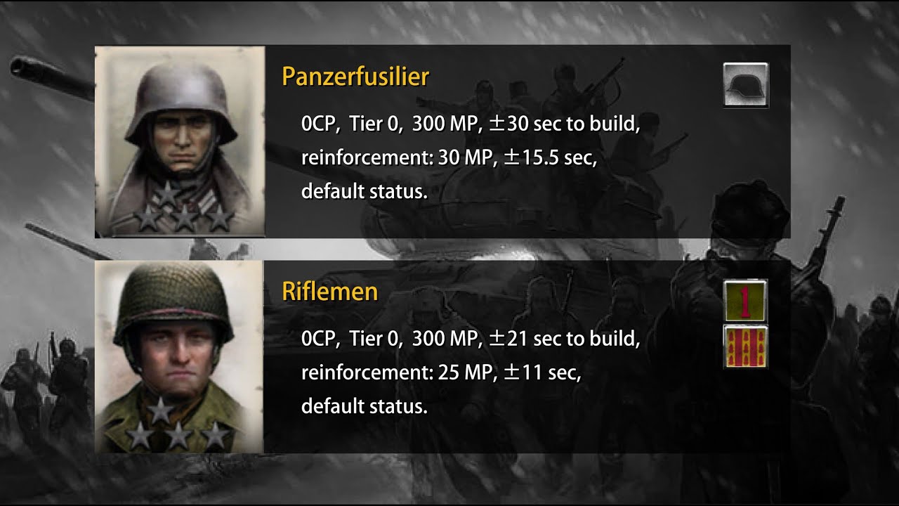 Company of Heroes 2 Wikinger Mod - Panzerfusilier vs Riflemen - YouTube