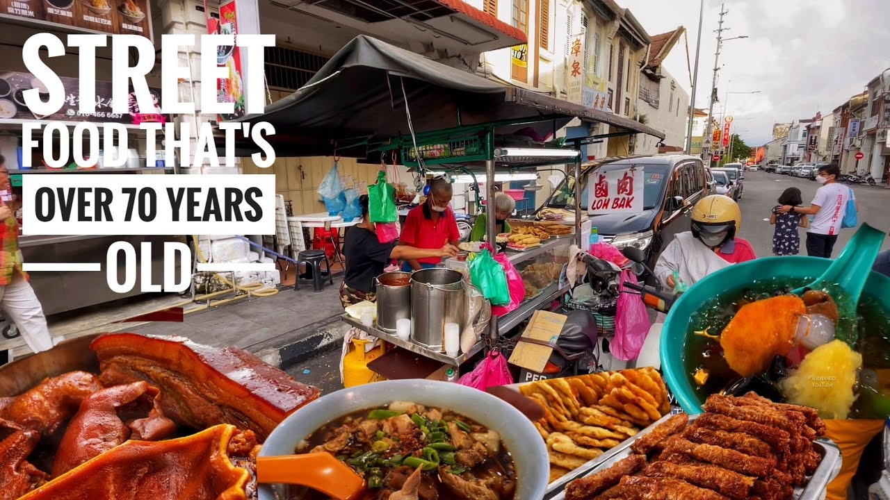 REAL STREET FOOD WORTH VISITING! LEBUH KIMBERLY EVENING STREET FOOD ...