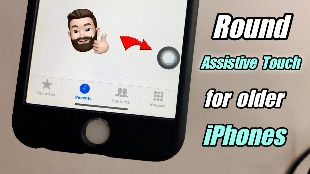 Rounded Assistive Touch Like iPhone X || How to get iPhone x features ...