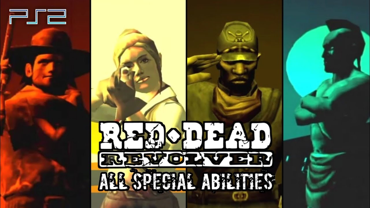 Special Abilities of All Characters in Red Dead Revolver (PS2) - YouTube